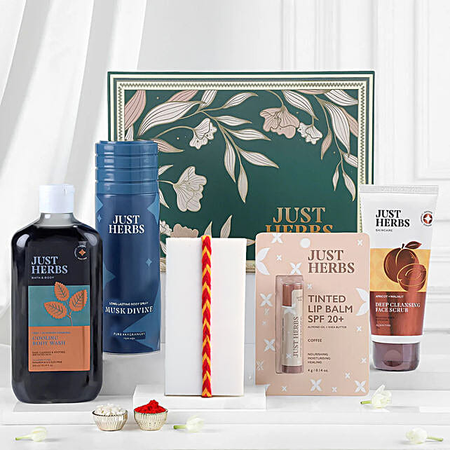Buy/Send Just Herbs Men’s Essential Hamper Online- FNP