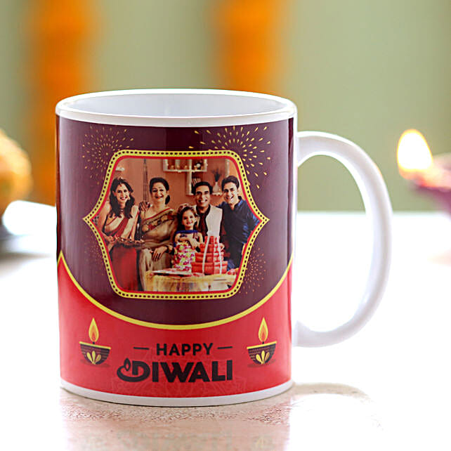 Personalised Picture Diwali Mug malaysia | Gift Personalised Picture ...