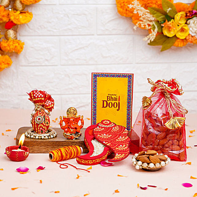 Auspicious Bhaidooj Essentials Gift mauritius | Gift Auspicious ...