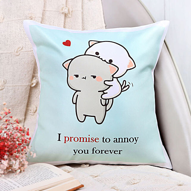 Promise To Annoy You Cute Cushion morocco | Gift Promise To Annoy You ...