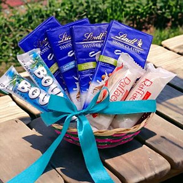 Deliciousness Overload Festive Gift Basket nepal | Gift Deliciousness ...