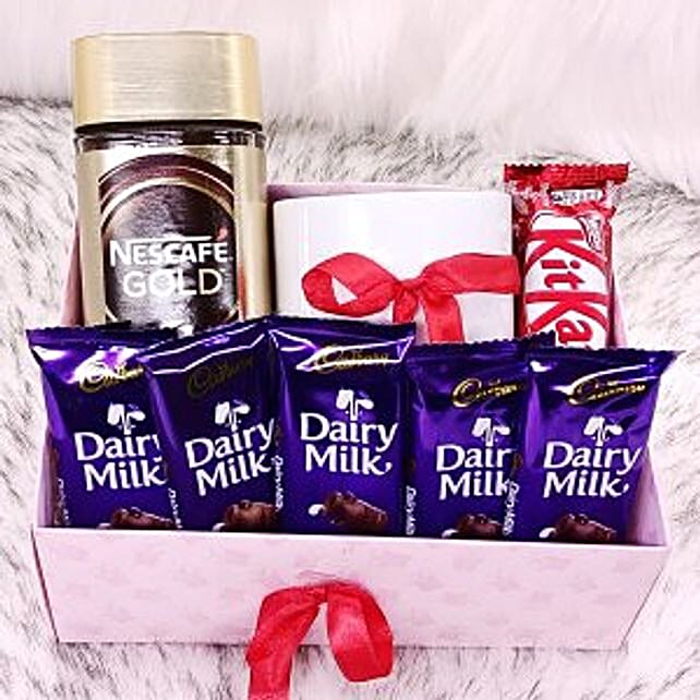 Personalised Mug & Sweet Goodies Box nepal | Gift Personalised Mug ...