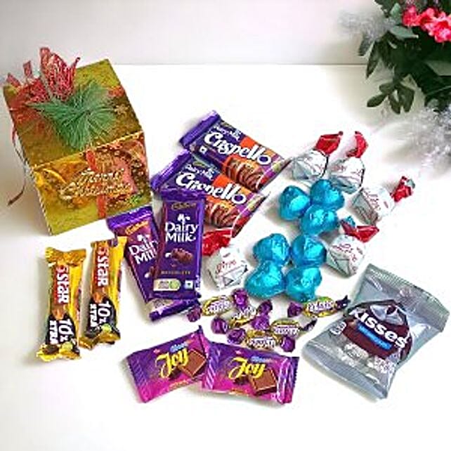 Chocolate Overload Christmas Gift Combo nepal | Gift Chocolate Overload ...