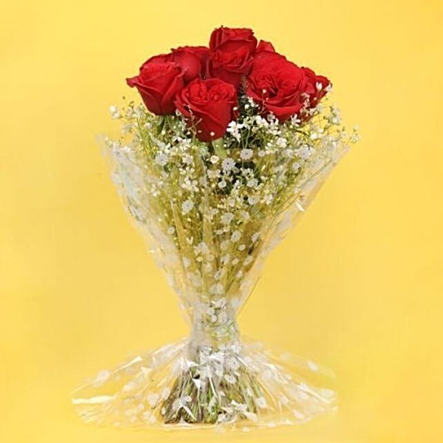 Classic Red Rose Beauty Bouquet nepal | Gift Classic Red Rose Beauty ...