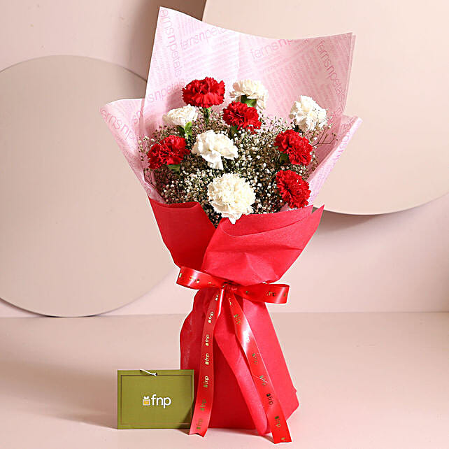 Authentic Feelings Carnations Bouquet nepal | Gift Authentic Feelings ...