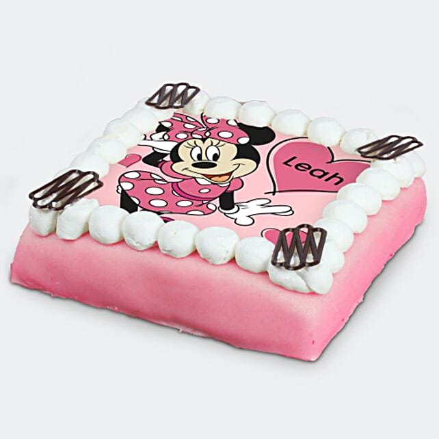 Marzipan Minnie Mouse Cake netherlands | Gift Marzipan Minnie Mouse ...
