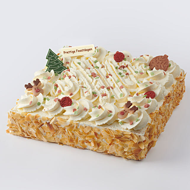 Christmas Cream cake netherlands | Gift Christmas Cream cake- FNP