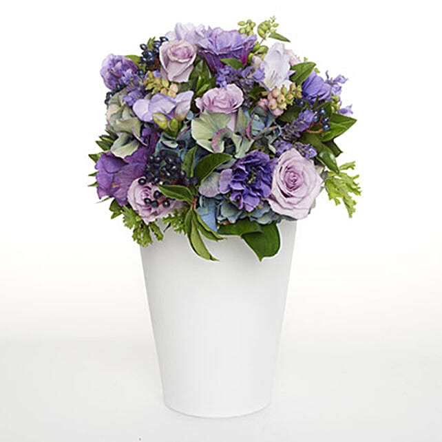 Pink N Purple Posy new-zealand | Gift Pink N Purple Posy- FNP