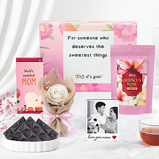 Blissful Treats & Bloom Mother's Day Hamper new-zealand | Gift Blissful ...