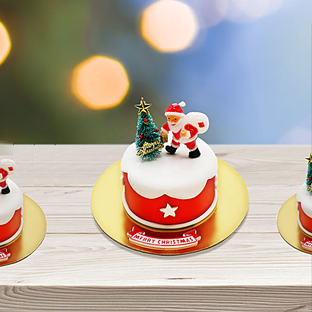 Christmas Santa Red Mono Cake oman | Gift Christmas Santa Red Mono Cake ...
