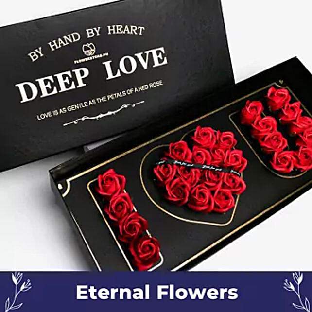 Deep Love Rose Candle Arrangement philippines | Gift Deep Love Rose ...