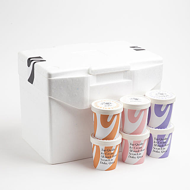 Ice Cream Hamper qatar | Gift Ice Cream Hamper- FNP