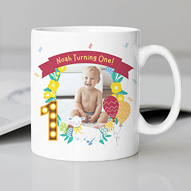Baby Turning One Mug qatar | Gift Baby Turning One Mug- FNP
