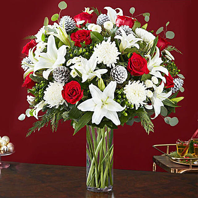 Elegance Flower Arrangement qatar | Gift Elegance Flower Arrangement- FNP
