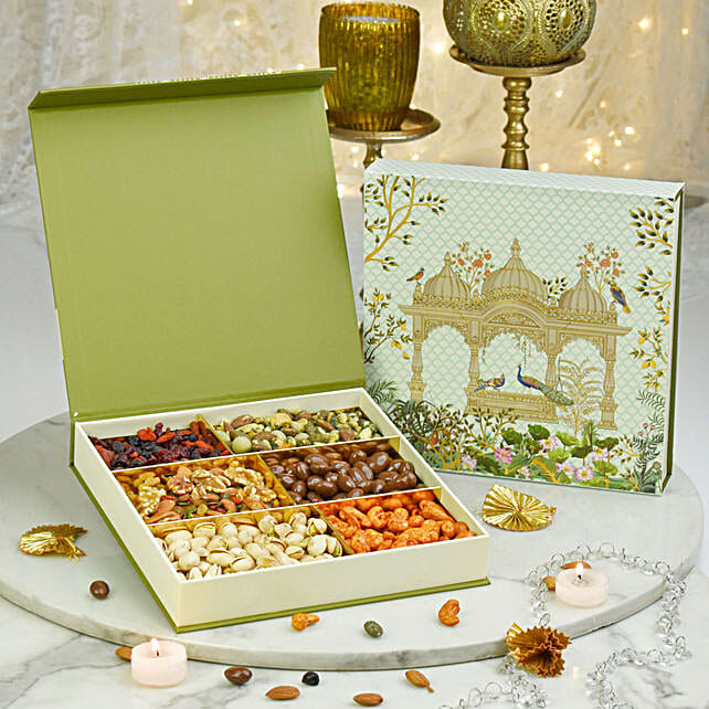 Dry Fruits and Cherries Box qatar | Gift Dry Fruits and Cherries Box- FNP