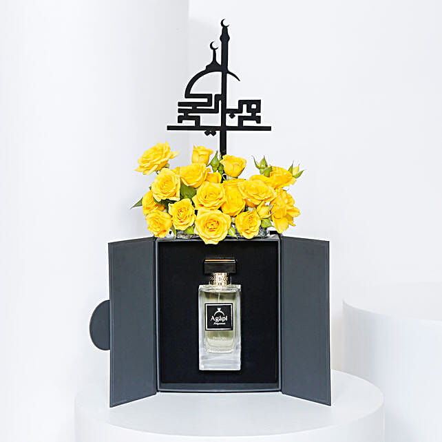 Yellow Roses & Deja Vue EDP 100 ml | Agapi Perfumes qatar | Gift Yellow ...