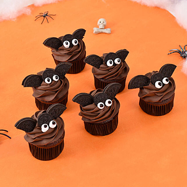 Bat Theme Cupcakes qatar | Gift Bat Theme Cupcakes- FNP