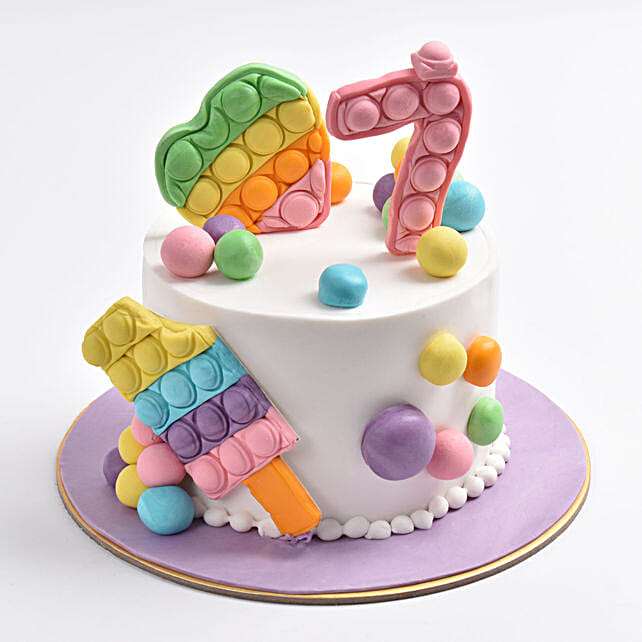 Pop It Puzzle Cake qatar | Gift Pop It Puzzle Cake- FNP