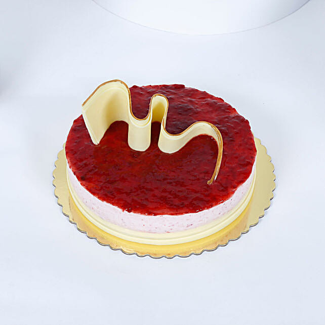 Strawberry Cheese Cake 1 kg qatar | Gift Strawberry Cheese Cake 1 kg- FNP