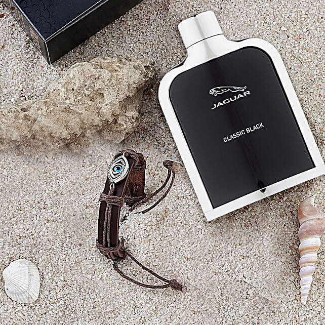 Evil Eye Bracelet Rakhi with Perfume qatar | Gift Evil Eye Bracelet ...