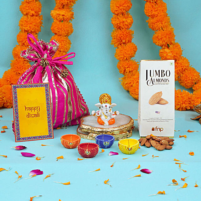 Diwali Devotion and Delight Combo saudi-arabia | Gift Diwali Devotion ...