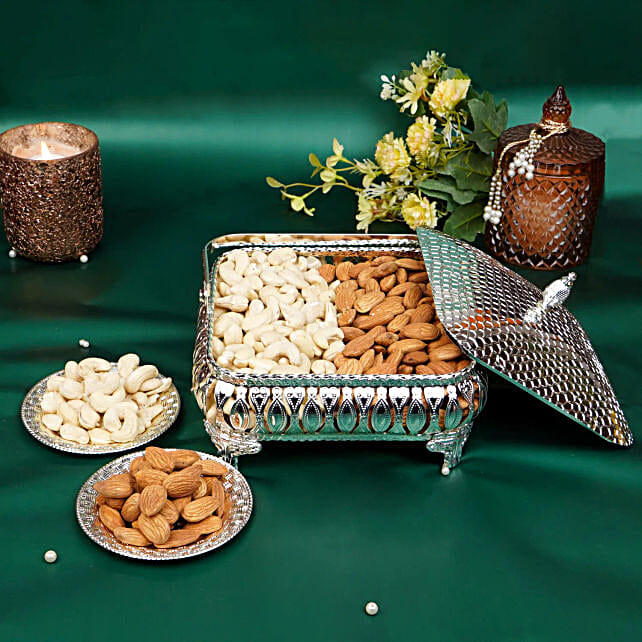 Diwali Delight Silver Ensemble saudi-arabia | Gift Diwali Delight ...