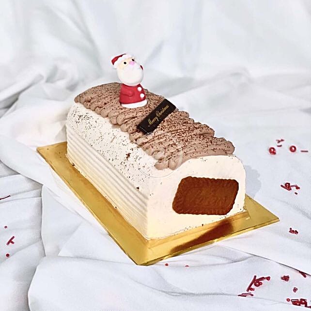 Biscoff Speculoos Log Cake singapore | Gift Biscoff Speculoos Log Cake- FNP