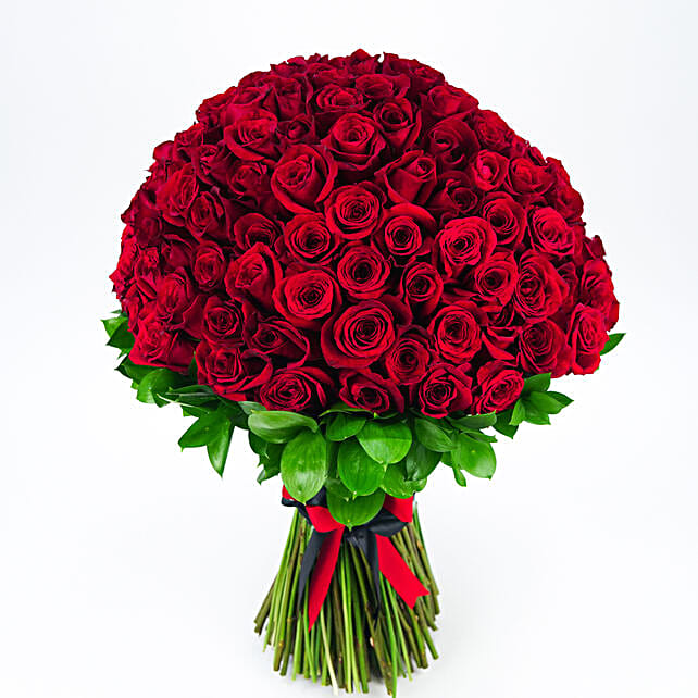 150 Red Roses Posy singapore | Gift 150 Red Roses Posy- FNP