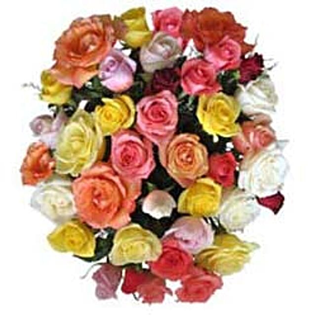 15 Mix Roses in Cello SA south-africa | Gift 15 Mix Roses in Cello SA- FNP