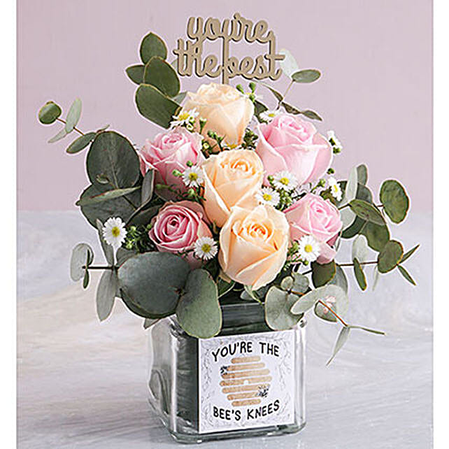 Sweet Rose Sensations In A Vase south-africa | Gift Sweet Rose ...