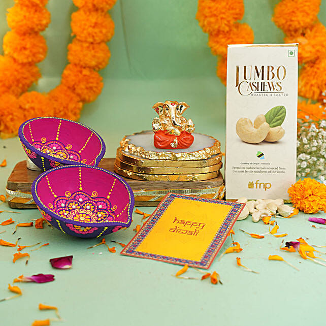 Diwali Divine Duo & Nut Delights sri-lanka | Gift Diwali Divine Duo & Nut Delights- FNP