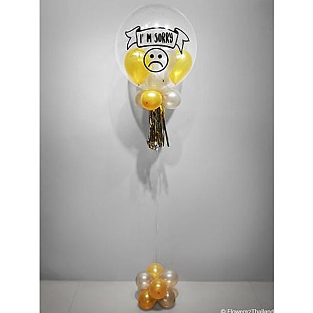 Sorry Balloon Set thailand | Gift Sorry Balloon Set- FNP