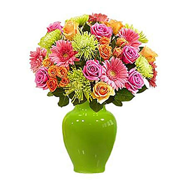 Vibrant Blooms Bouquet uae | Gift Vibrant Blooms Bouquet- FNP