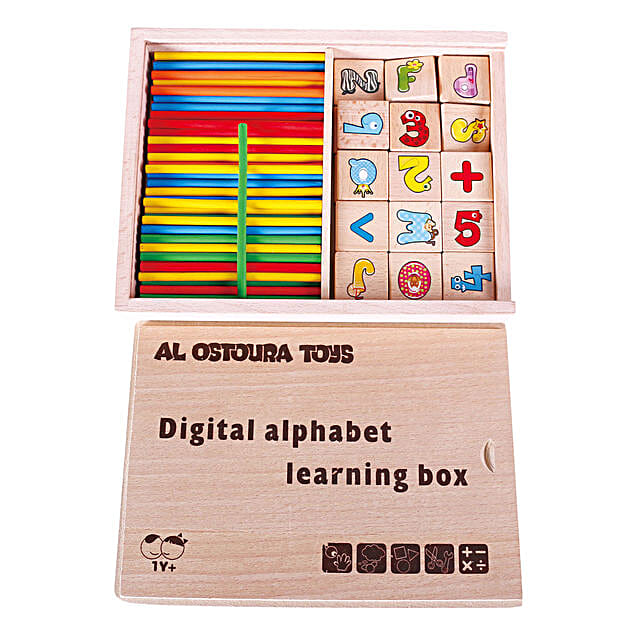 Digital Alphabet Learning Box uae | Gift Digital Alphabet Learning Box- FNP