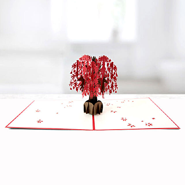 Tree Of Warmth 3D Card uae | Gift Tree Of Warmth 3D Card- FNP