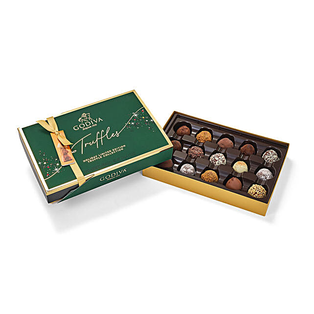 Holiday Signature Truffles 15 pc By Godiva uae | Gift Holiday Signature ...