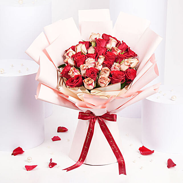 36 Roses Splendid Bouquet uae | Gift 36 Roses Splendid Bouquet- FNP