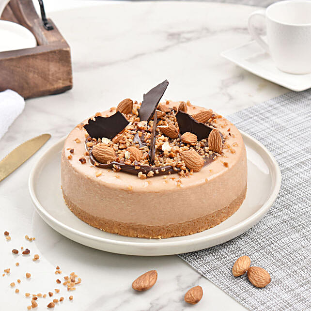 Almond Baked Cheese Cake uae | Gift Almond Baked Cheese Cake- FNP