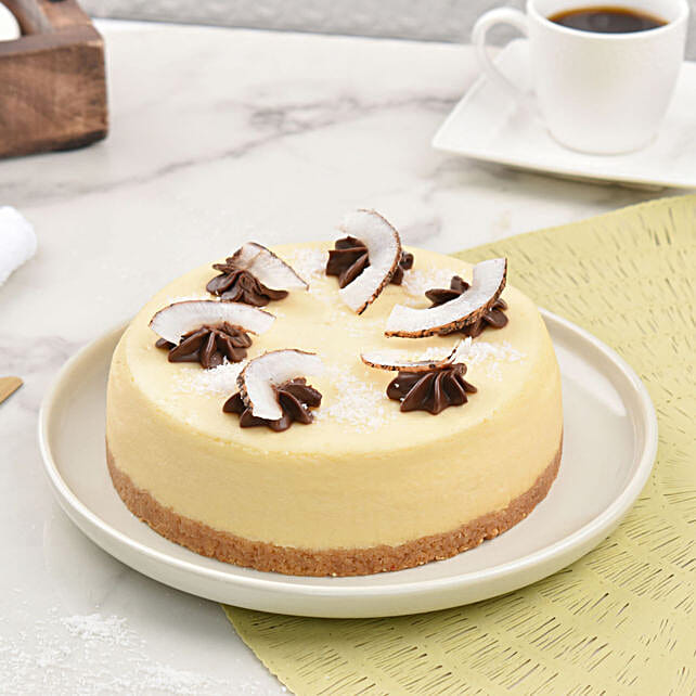 Coconut Baked Cheese Cake uae | Gift Coconut Baked Cheese Cake- FNP