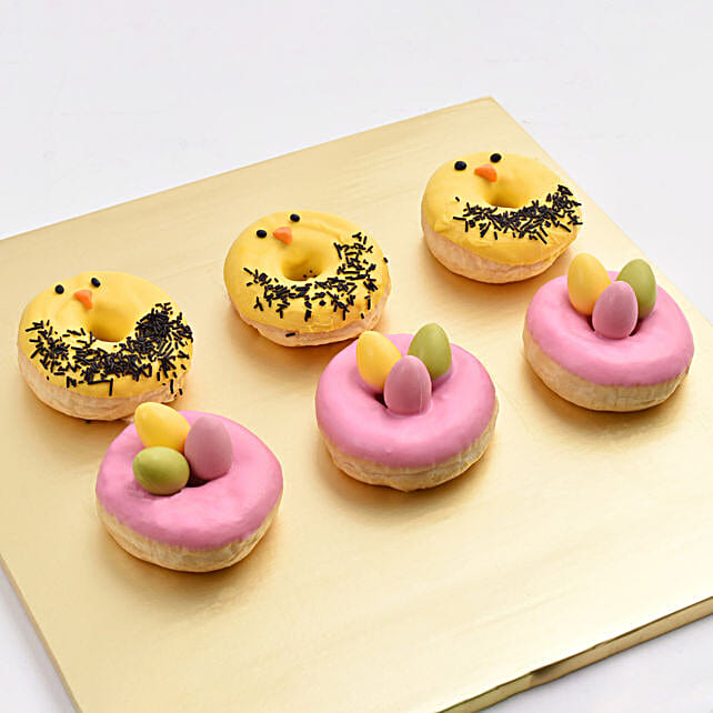 Scrumptious Easter Donuts uae | Gift Scrumptious Easter Donuts- FNP