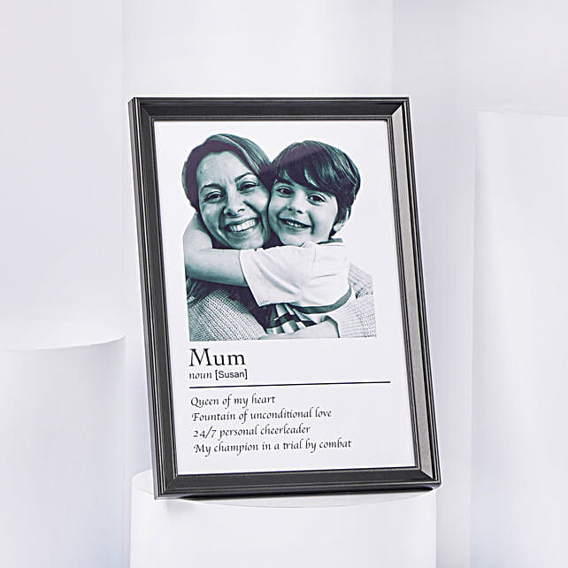 Mummy You Are My World Frame uae | Gift Mummy You Are My World Frame- FNP