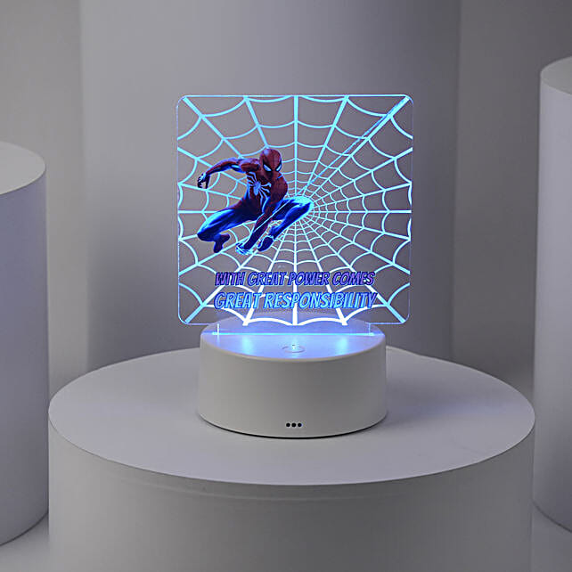 Spider Man LED Lamp for Kids uae | Gift Spider Man LED Lamp for Kids- FNP