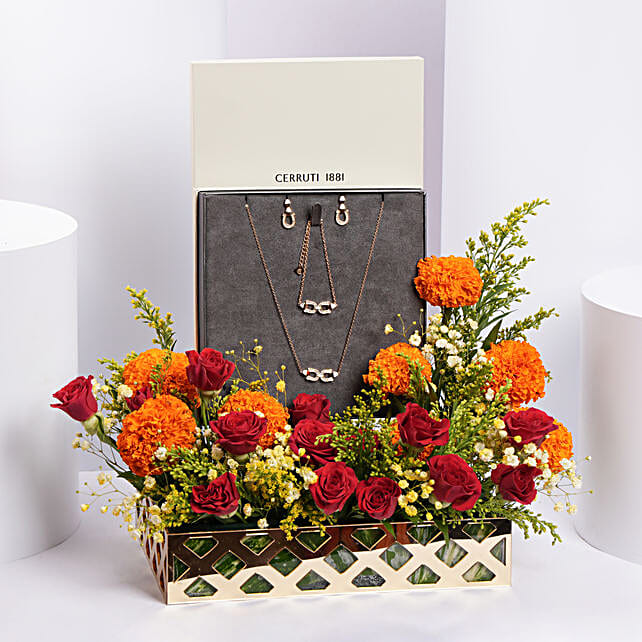 Cerruti 1881 Gabriella jewlery Gift set for Her uae | Gift Cerruti 1881 ...