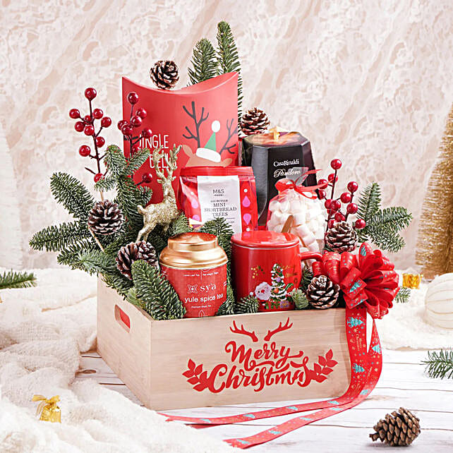 Christmas Cheers Hamper uae | Gift Christmas Cheers Hamper- FNP