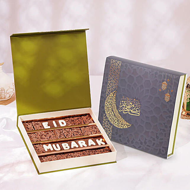 Eid Mubarak Chocolate Box uae | Gift Eid Mubarak Chocolate Box- FNP