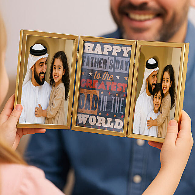 Love You Always Dad Triple Frame uae | Gift Love You Always Dad Triple ...