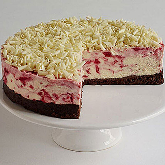 Bohemian Rhaspberry White Chocolate Cheesecake uk | Gift Bohemian ...
