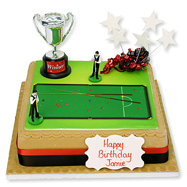 Snooker Cake uk | Gift Snooker Cake- FNP