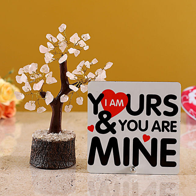 Youre Mine Table Top With Wish Tree uk | Gift Youre Mine Table Top With ...