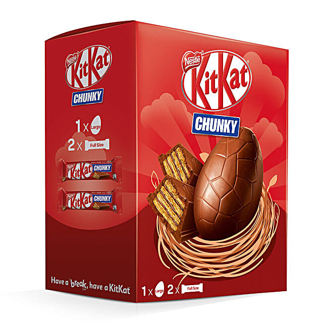 Easter Special Kit Kat Bars And Milk Chocolate Egg uk | Gift Easter ...